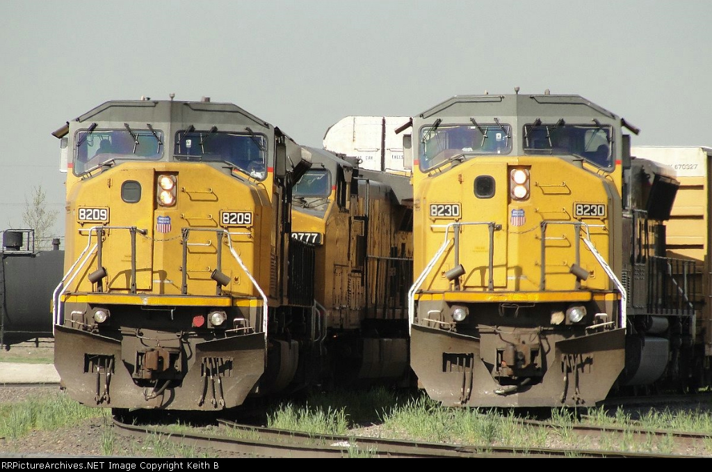 UP 8209 and 8230